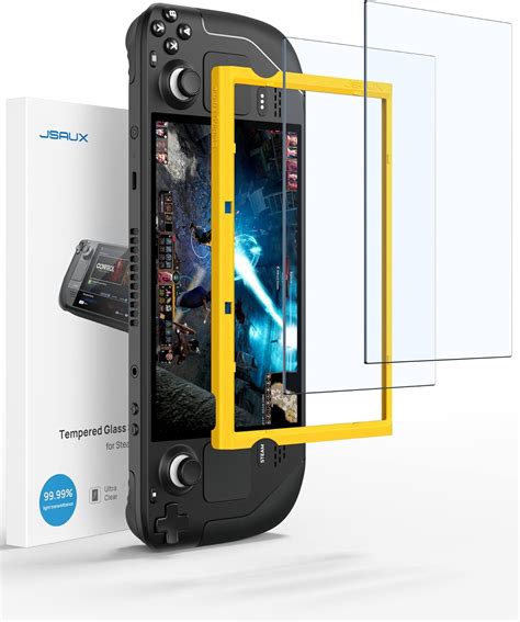 JSAUX 2-Pack Steam Deck Screen Protector, Anti Glare Protector 9H ...