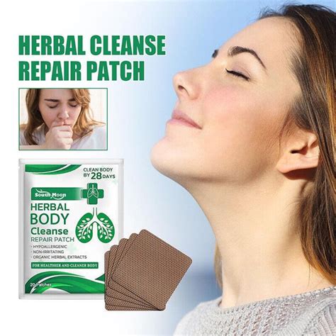 20pcsbox Herbal Body Cleanser Repair Patch Anti Cough Patches Cough Chinese Medicine Relieve