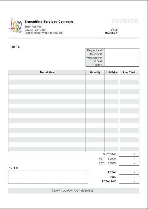 31 Free Consulting Invoice Examples Download By Consulting Invoice Examples Cards Design Templates