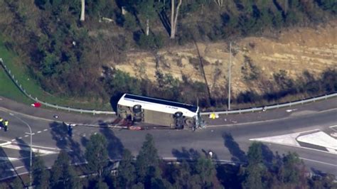 Video Driver Charged After Bus Transporting Wedding Guests Rolls Over