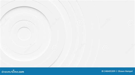 concentric randomly offset white rings or circles steps fading out