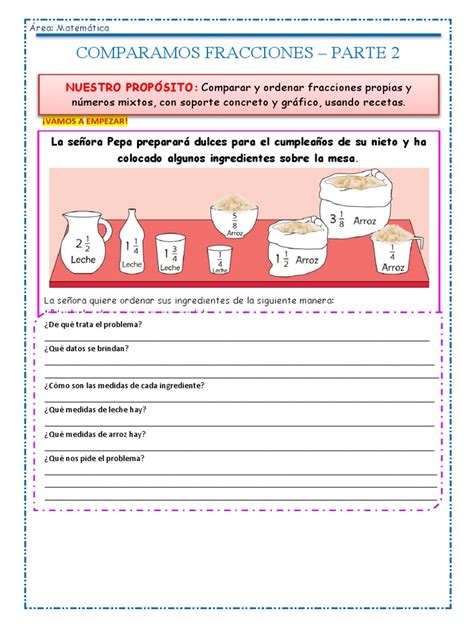 Dia 5 MatemÁtica Pdf Comida Y Bebida Alimentos