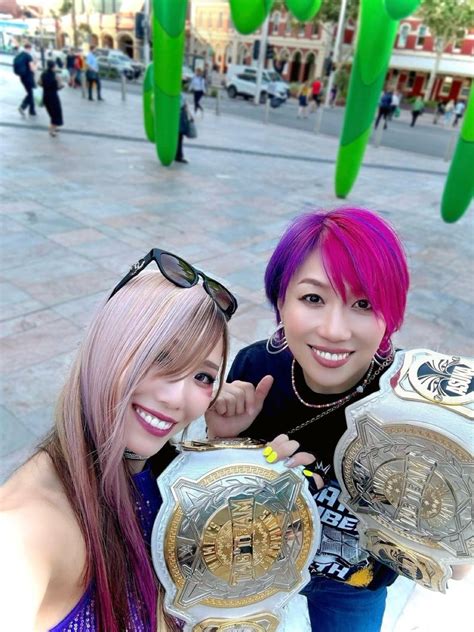 Kairi Sane And Asuka Rladiesofwrestling