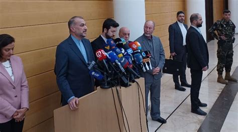 عبد اللهيان أمن لبنان من أمن إيران والمنطقة