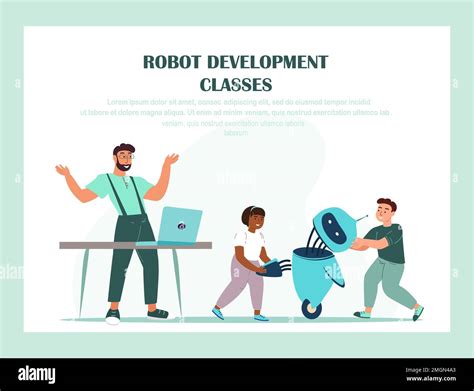 Development Classes Landing Page Templateeducationschool Robotics