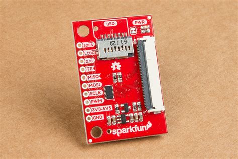 tft lcd breakout 1 8in 128x160 hookup guide sparkfun learn