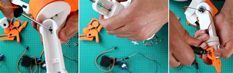 DOF Robotic Arm Design D Print Assemble And Program DIY
