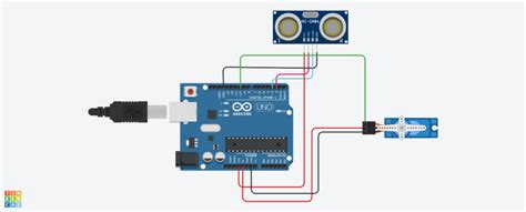 Automatic Gate Opening Arduino And Ultrasonic Skynet Robotics