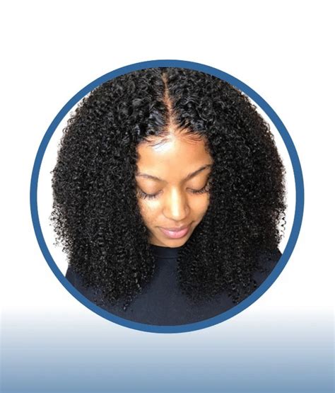 Kinky Curl Middle Part Wig The Wig Factory Machine Made Wigs