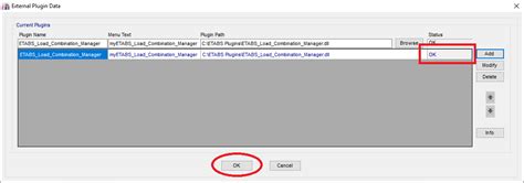ETABS Plug In Installation