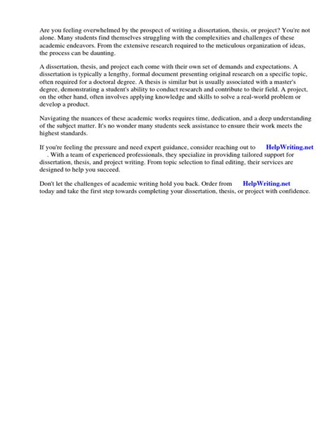 Difference Between Dissertation Thesis And Project Pdf Thesis Doctor Of Philosophy