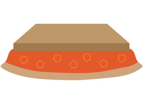 こたつコタツ ふでこや無料イラスト