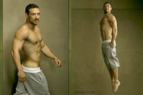 Guillaume David Vance Deuses Perfeitos Ensaios Sensuais Nus