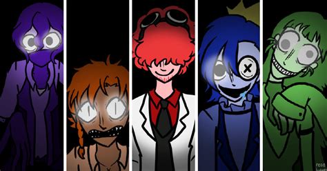 Rainbowfriends Rainbow Friends擬人化 れをにゃるほてぷのイラスト Pixiv