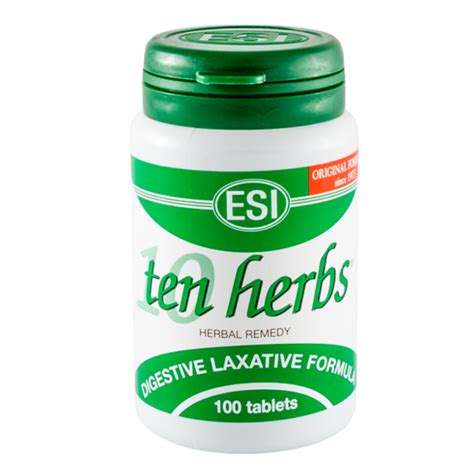 Ten Herbs Colon Cleanse 30 Tabs Esi South Africa