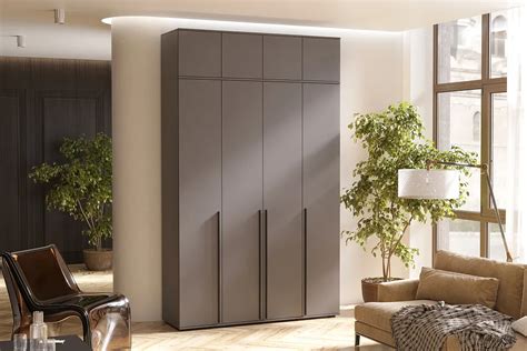 Шкаф 4 х створчатый с антресолью Норд графит арт 08 147441 купить в Санкт Петербурге по цене 26