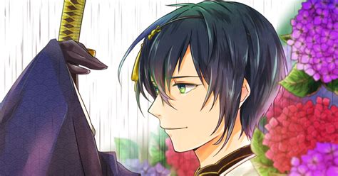 刀剣乱舞 紫陽花と なのイラスト Pixiv