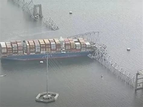 Imágenes Impactantes Del Derrumbe Del Puente En Baltimore