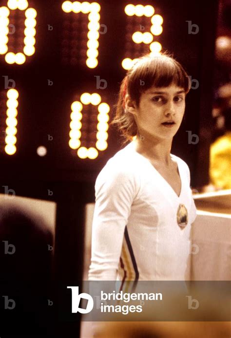 Image Of Nadia Comaneci At The Olympic Games In Montreal 1976 Photo