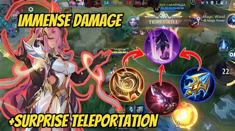FULL DAMAGE BUILDS AND EMBLEMS LEADS TO VICTORY LUO YI MLBB YouTube
