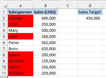 Change Cell Color Based On Value Of Another Cell In Excel