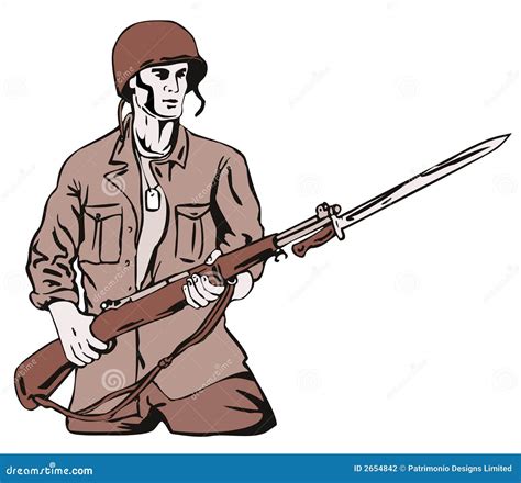 Bayonet Cartoon Vector 13534543