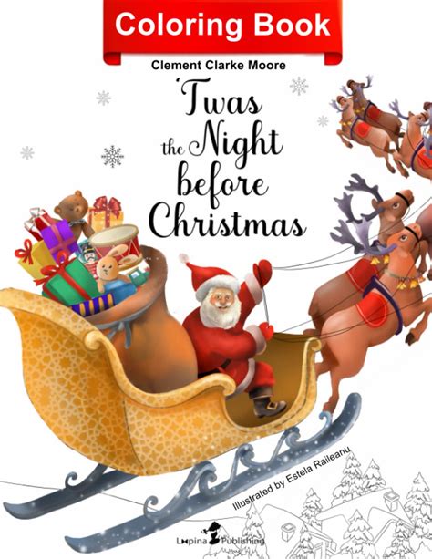 Night Before Christmas Colouring Book