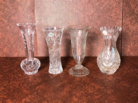 Lot 121 Lenox Crystal Bud Vase Made In Poland 24 Lead Crystal Bud