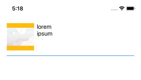 Ios How To Maintain Bottom Space When Image And Growing Label Are