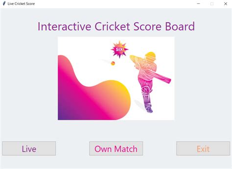 Github Deveshp007interactive Cricket Score Board Interactive