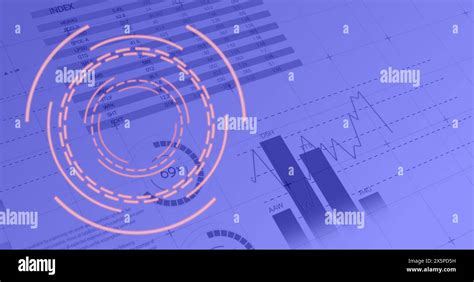 Image Of Scope Scanning Statistics And Data Processing On Purple