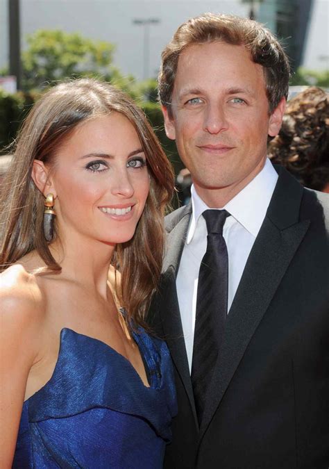 Who Is Seth Meyers Wife All About Alexi Ashe