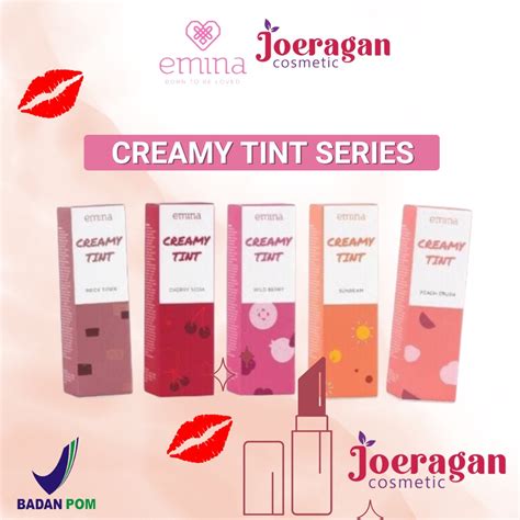 Jual Emina Creamy Tint Bpom Lipstik Emina Creamy Tint Lipcream Emina