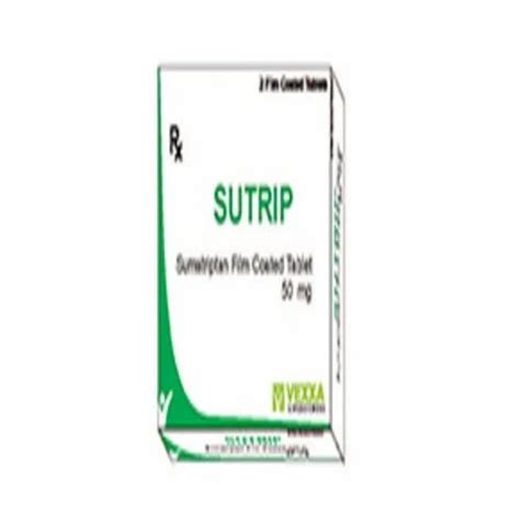 Sumatriptan Tablets Bp 50mg At Best Price In Mumbai By Vexxa