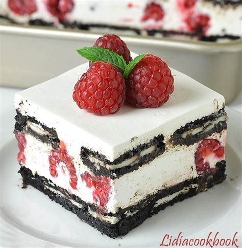Raspberry Icebox Cake Lidia S Cookbook