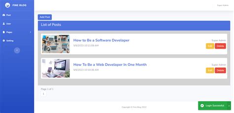 Github Saileshrijalfineblog Fineblog Is A Blog Website Made On Core 6