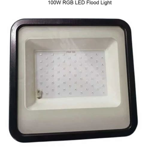 100W RGB LED Flood Light For Warehouse Garden Pure White At Rs 1500