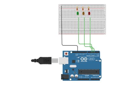 Circuit Design Alex Activity 2 Traffic Light Tinkercad