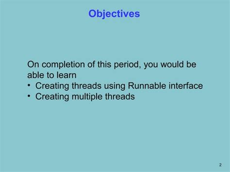 Runnable Interface 34