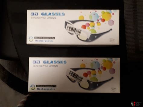 Nib 3d Rechargeable Glasses For Sale Canuck Audio Mart