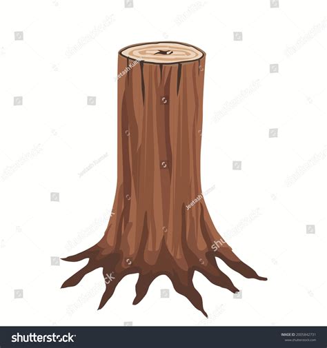 Luxury Tree Stem Vector Png Stock Vector Royalty Free 2005842731
