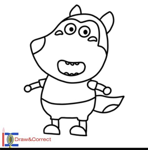 Wolfoo How To Draw Wolfoovẽ Wolfoo Short Youtube Invitaciones