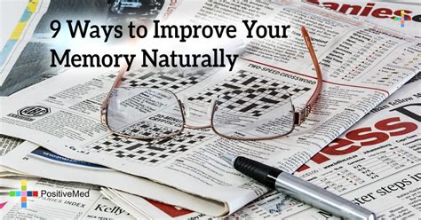 9 Ways To Improve Your Memory Naturally