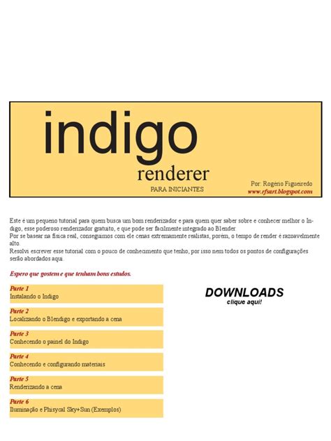Tutorial Indigo 1091 Pdf
