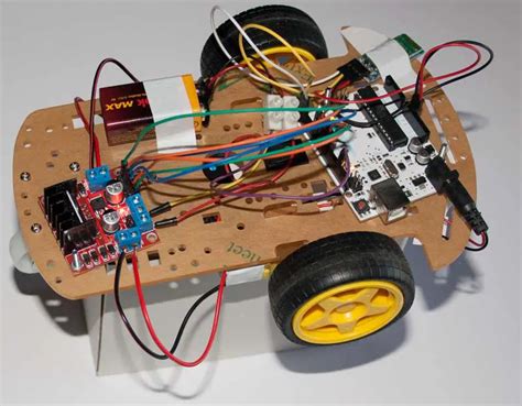 Coche Robot Controlado Por Bluetooth Con Arduino Uno