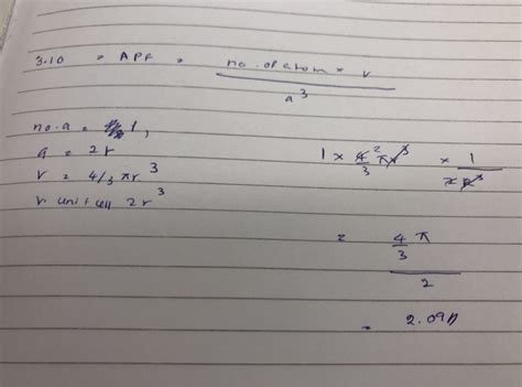 Solved 310 Calculate The Apf Of Sc Metals 310the