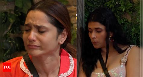 Bigg Boss 17 Ankita Lokhande Breaks Down In Tears Because Of Mannara