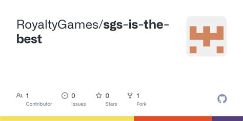 Github Royaltygames Sgs Is The Best