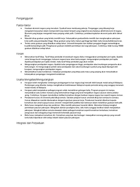 Pengajian Am Sem 1 Skema Esei Ujian Pertengahan Sem Pdf