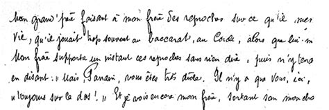 Handwriting Of Henri Vidal 1867 1906 A Famous Assassin Of Women See